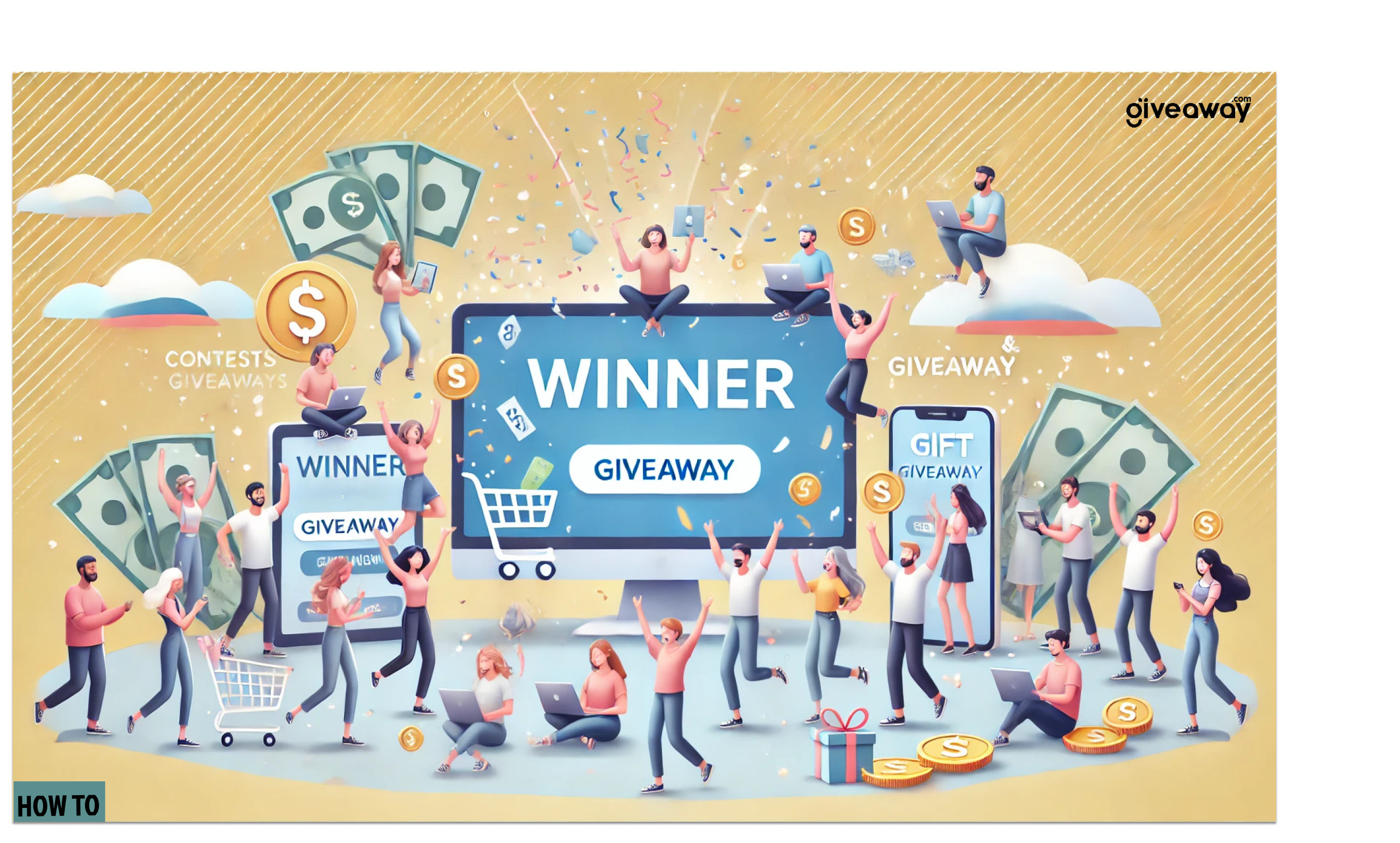 How to Win Free Money Online with Contests and Giveaways