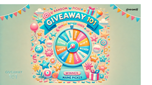 Random Name Picker and Winner Generator for Your Giveaway